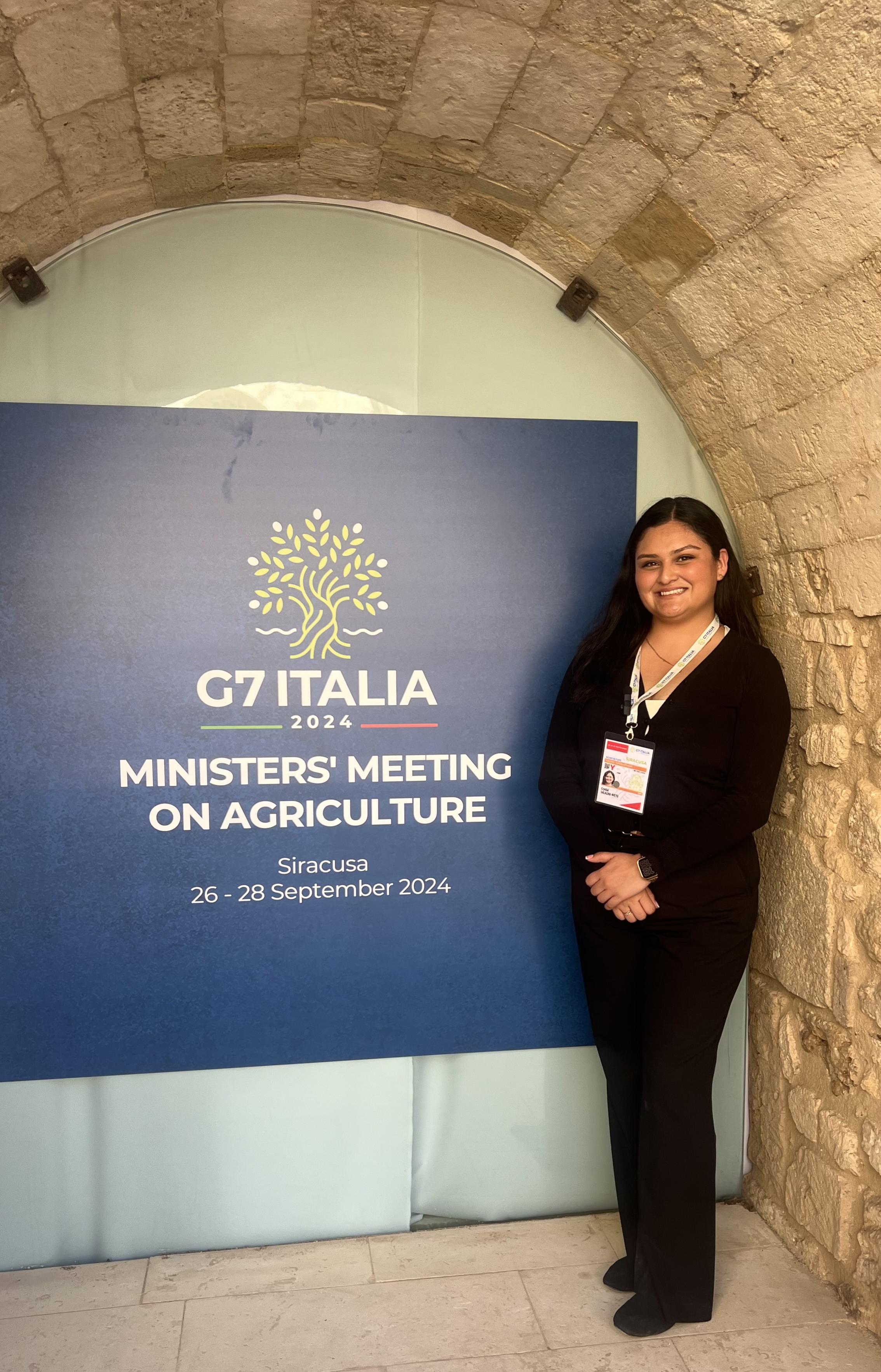 CSUMB student represents U.S. at G7 meeting in Italy | California State ...